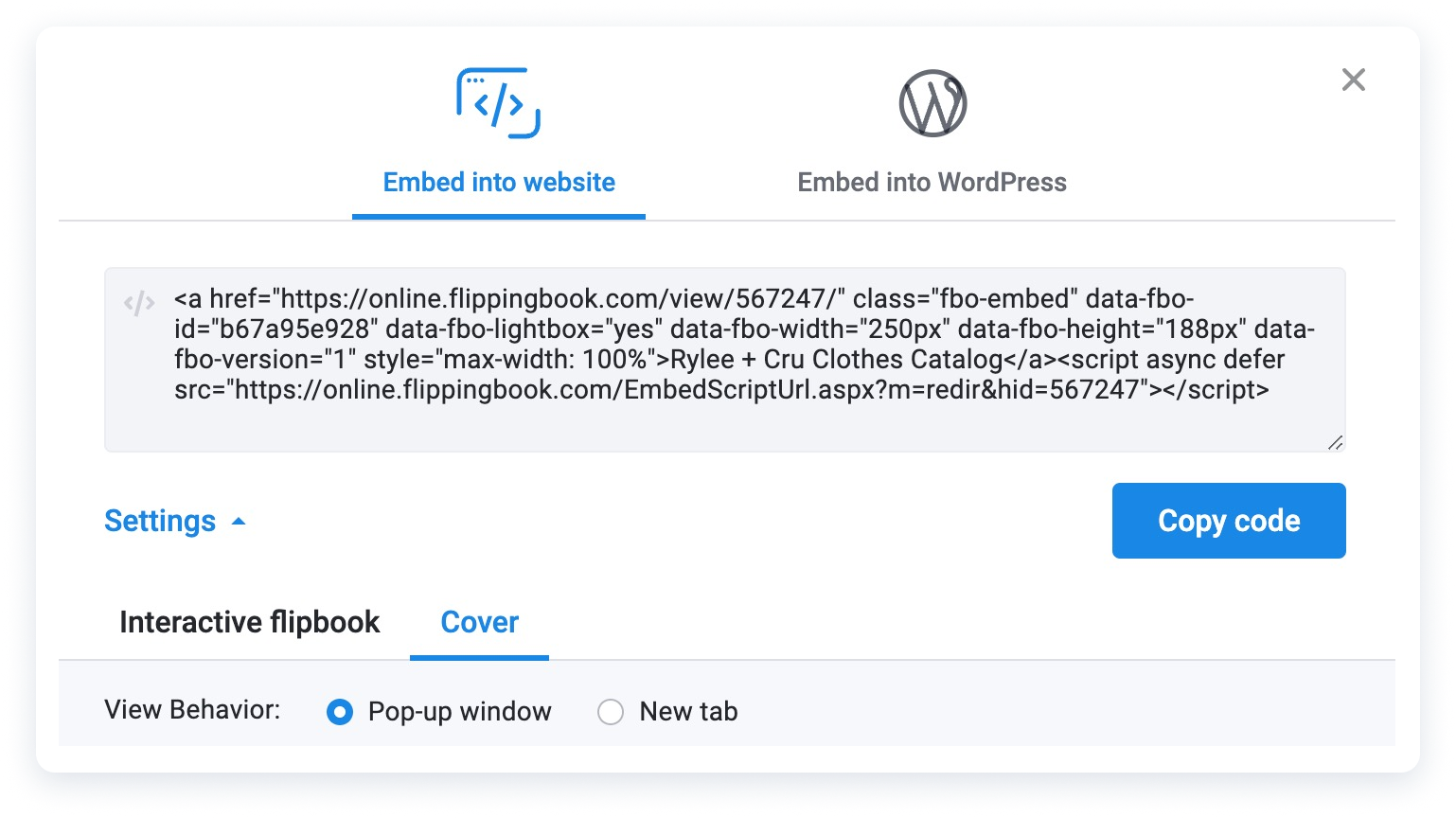 How To Embed A Flipbook Into Your Website — Flippingbook Blog